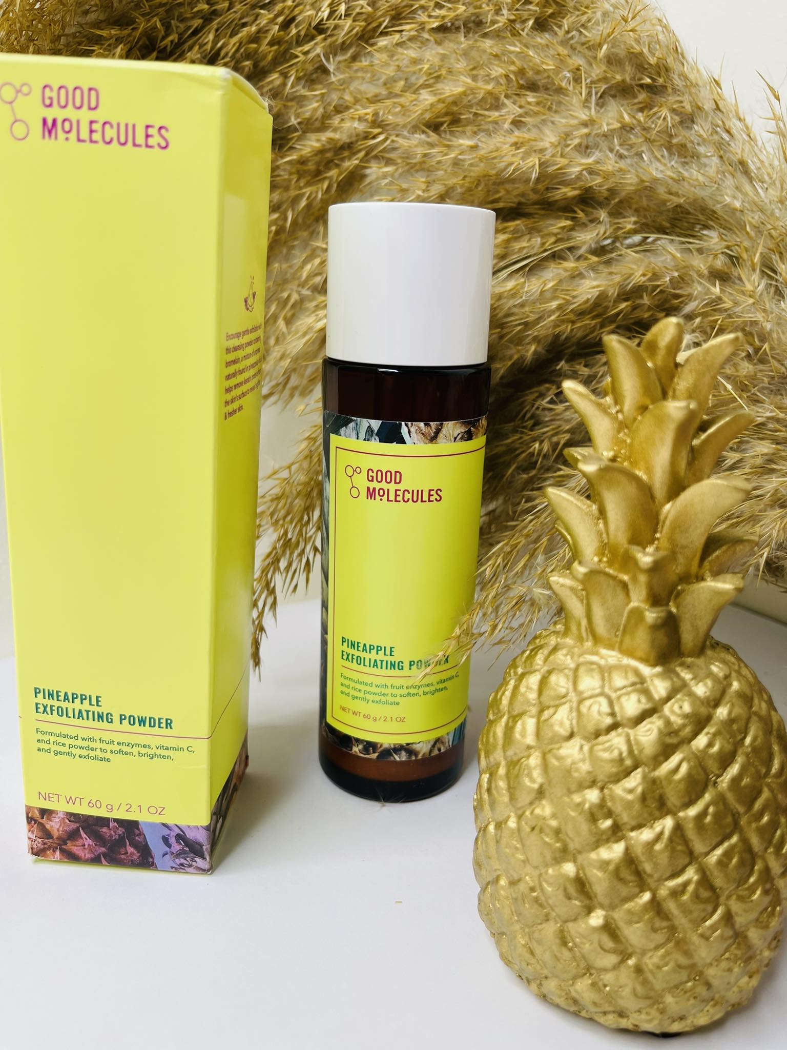 Good Molecules Pineapple Exfoliating Powder – CandyCosmeticsStore